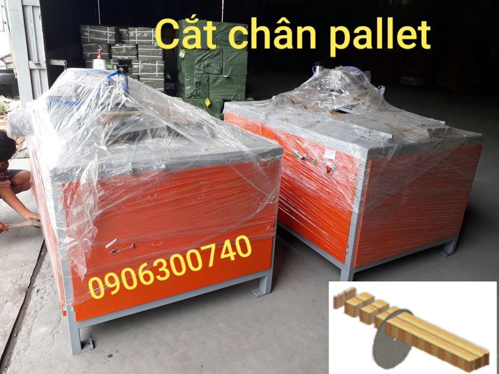 Máy cắt chân pallet gỗ tự động theo tiêu chuẩn - Máy chế biến gỗ Đỗ Ngọc